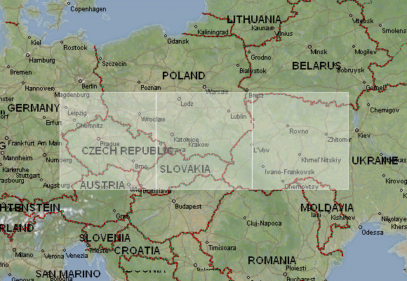 Download Poland topographic maps - mapstor.com