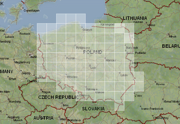 Download Poland topographic maps - mapstor.com