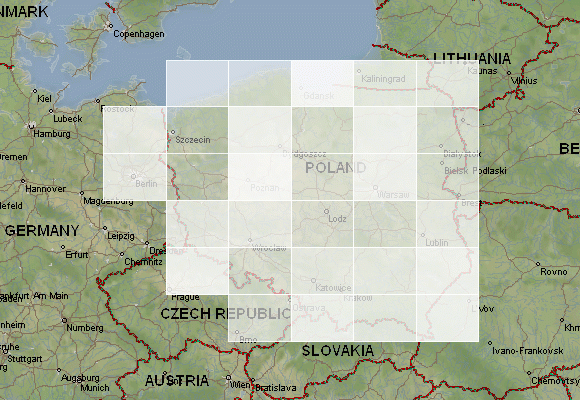 Download Poland topographic maps - mapstor.com