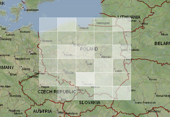 Download Poland topographic maps - mapstor.com