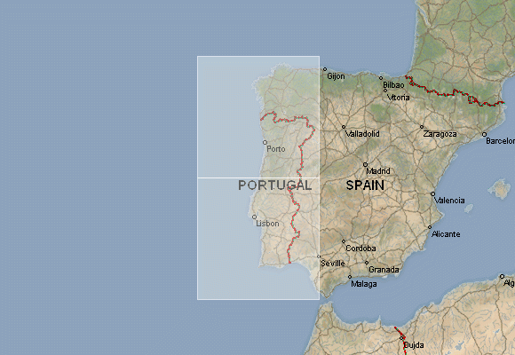Download Portugal topographic maps - mapstor.com