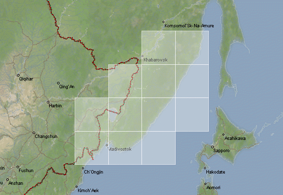 Download Primorsky krai topographic maps - mapstor.com