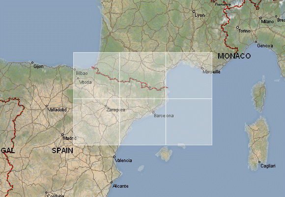 Download Pyrenees topographic maps - mapstor.com