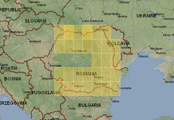 Download Romania topographic maps - mapstor.com