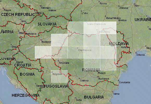Download Romania topographic maps - mapstor.com