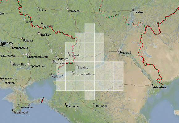 Download Rostov oblast topographic maps - mapstor.com