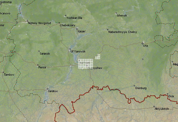 Download Samara oblast topographic maps - mapstor.com