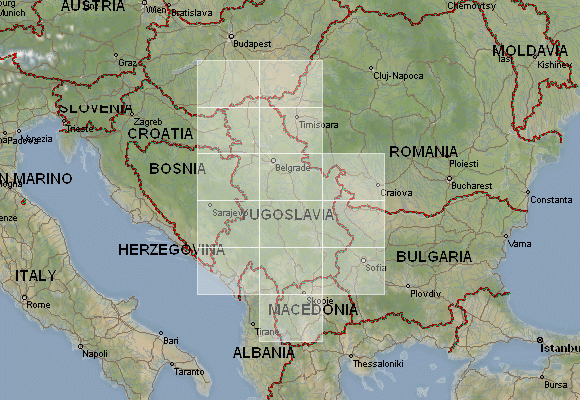 Download Serbia topographic maps - mapstor.com