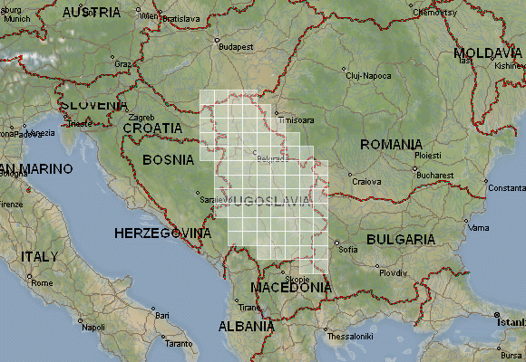 Download Serbia topographic maps - mapstor.com