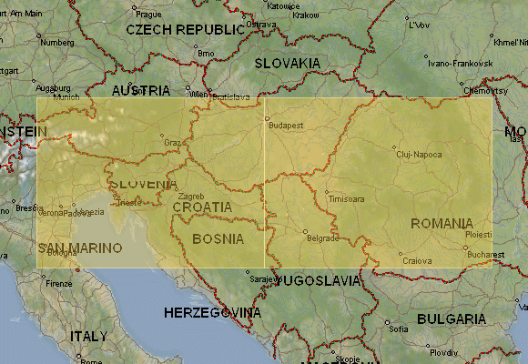 Download Serbia topographic maps - mapstor.com