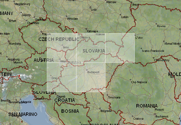 Download Slovakia topographic maps - mapstor.com