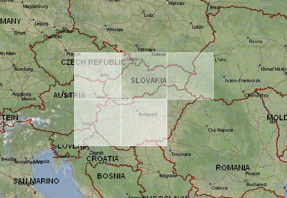 Download Slovakia topographic maps - mapstor.com