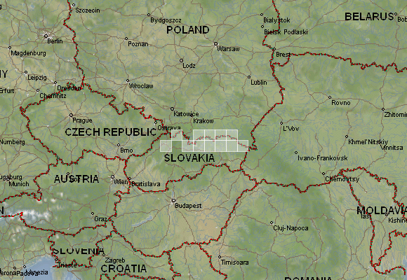 Download Slovakia topographic maps - mapstor.com