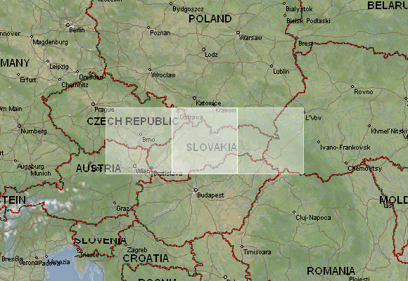 Download Slovakia topographic maps - mapstor.com