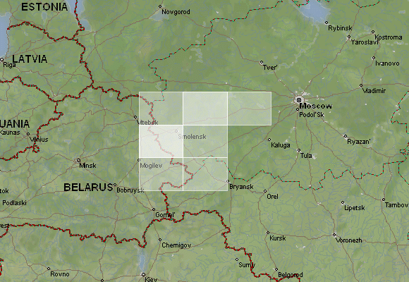 Download Smolensk oblast topographic maps - mapstor.com
