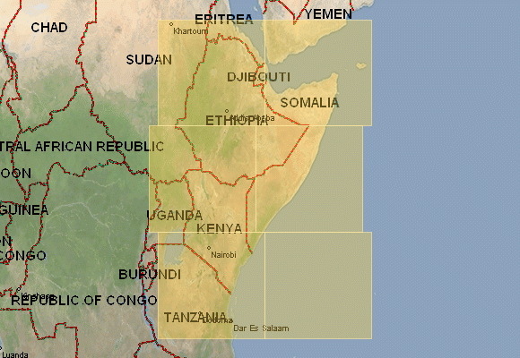 Download Somalia topographic maps - mapstor.com