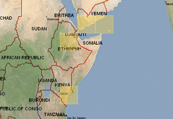 Download Somalia topographic maps - mapstor.com