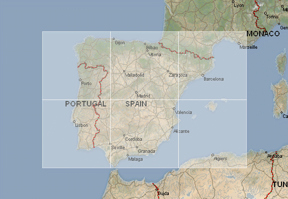 Download Spain topographic maps - mapstor.com