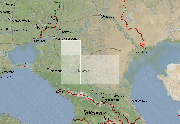 Download Stavropol krai topographic maps - mapstor.com