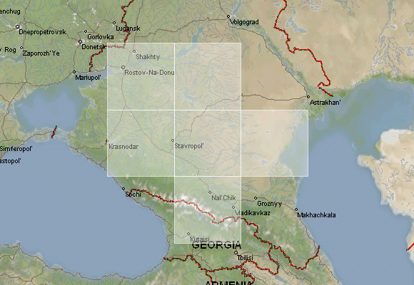 Download Stavropol krai topographic maps - mapstor.com