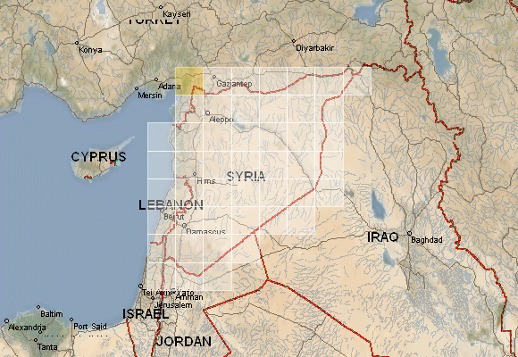 Download Syria topographic maps - mapstor.com