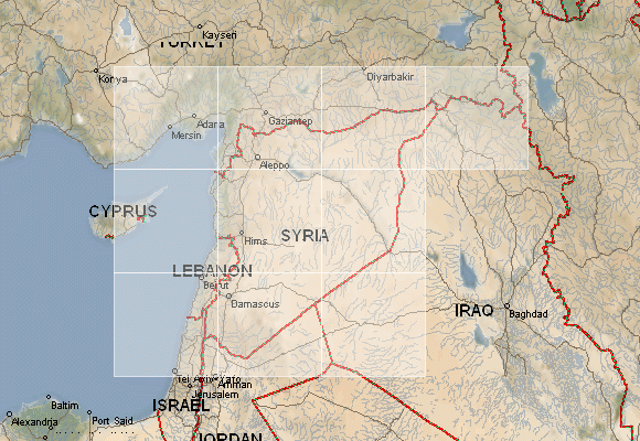 Download Syria topographic maps - mapstor.com