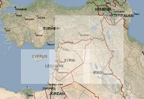 Download Syria topographic maps - mapstor.com