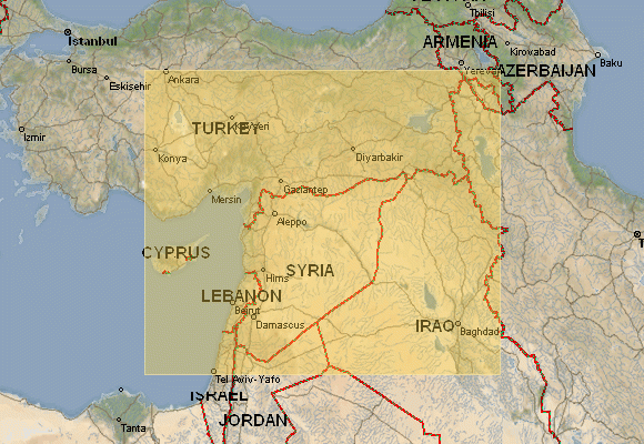 Download Syria topographic maps - mapstor.com