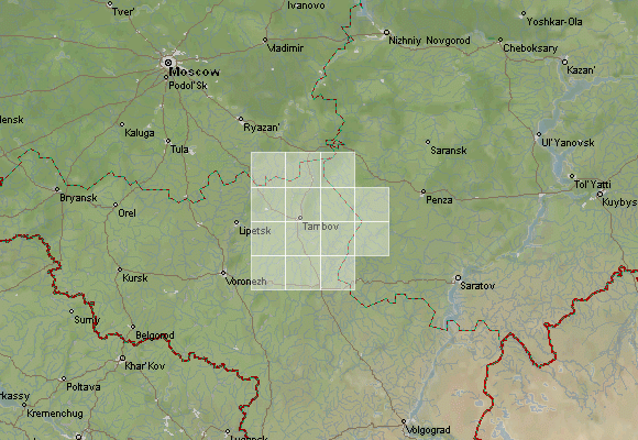 Download Tambov oblast topographic maps - mapstor.com