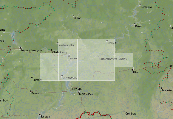Download Tatarstan topographic maps - mapstor.com