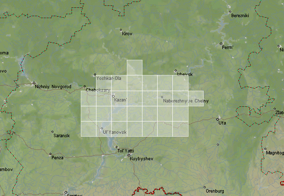 Download Tatarstan topographic maps - mapstor.com