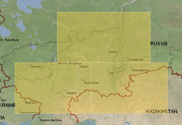 Download Tatarstan topographic maps - mapstor.com