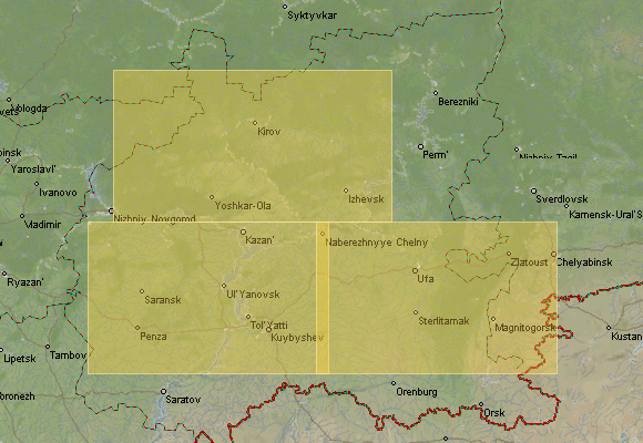 Download Tatarstan topographic maps - mapstor.com
