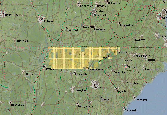 USGS topo maps of Tennessee for download - mapstor.com