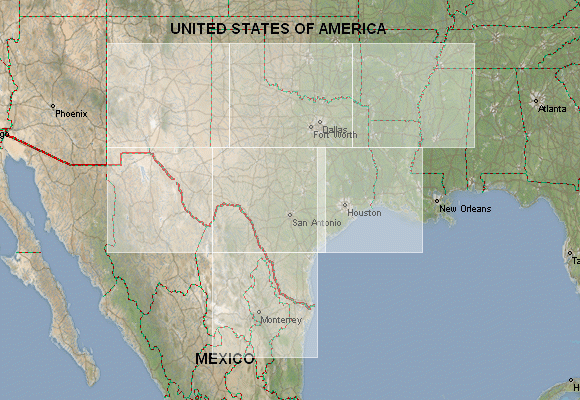 USGS topo maps of Texas for download - mapstor.com