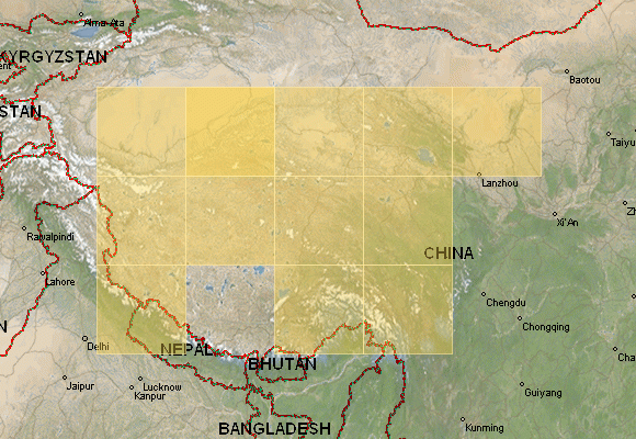 Download Tibet topographic maps - mapstor.com