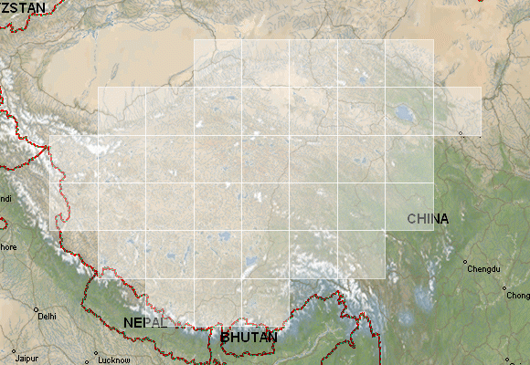 Download Tibet topographic maps - mapstor.com