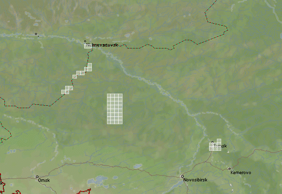 Download Tomsk oblast topographic maps - mapstor.com
