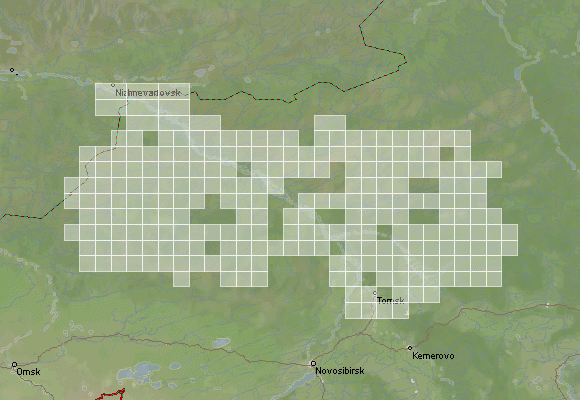 Download Tomsk oblast topographic maps - mapstor.com