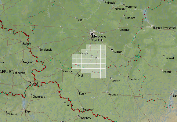 Download Tula oblast topographic maps - mapstor.com