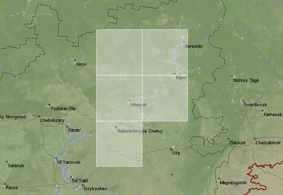 Download Udmurtia topographic maps - mapstor.com