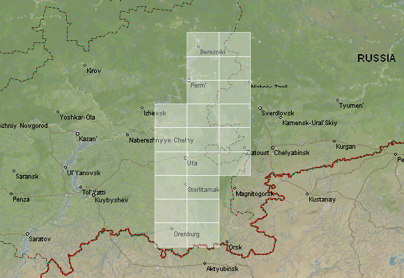 Download Ural topographic maps - mapstor.com