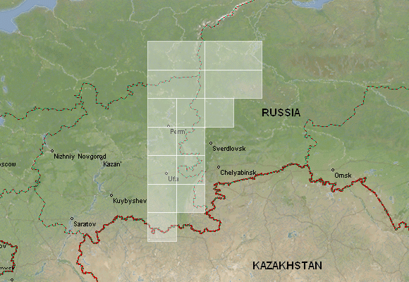 Download Ural topographic maps - mapstor.com