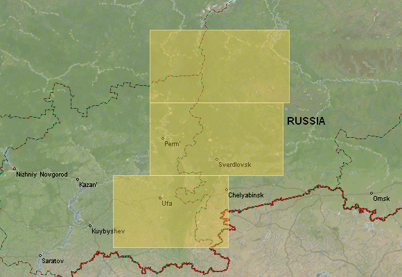 Download Ural topographic maps - mapstor.com