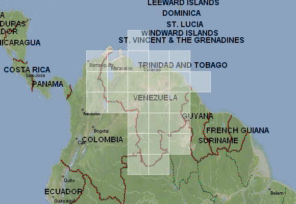 Download Venezuela topographic maps - mapstor.com