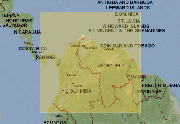 Download Venezuela topographic maps - mapstor.com
