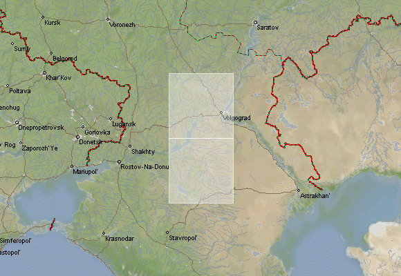 Download Volgograd oblast topographic maps - mapstor.com