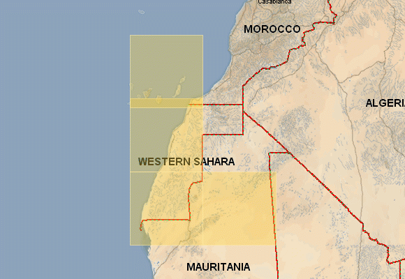 Download Western Sahara topographic maps - mapstor.com
