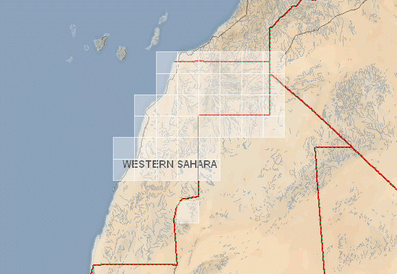 Download Western Sahara topographic maps - mapstor.com