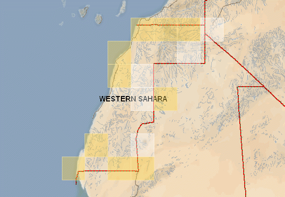 Download Western Sahara topographic maps - mapstor.com